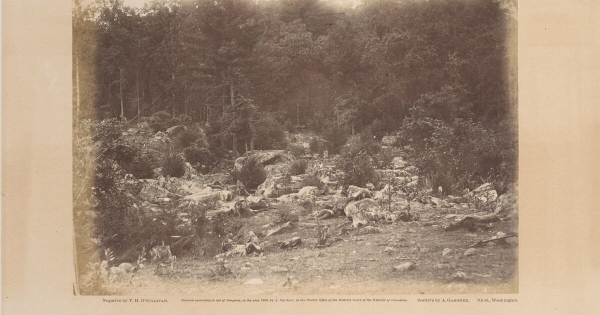 Slaughter Pen, Foot of Round Top, Gettysburg | Amon Carter Museum of ...