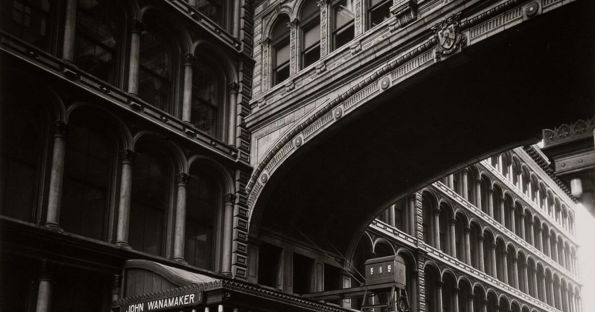 John Wanamaker Building, N.Y. | Amon Carter Museum of American Art
