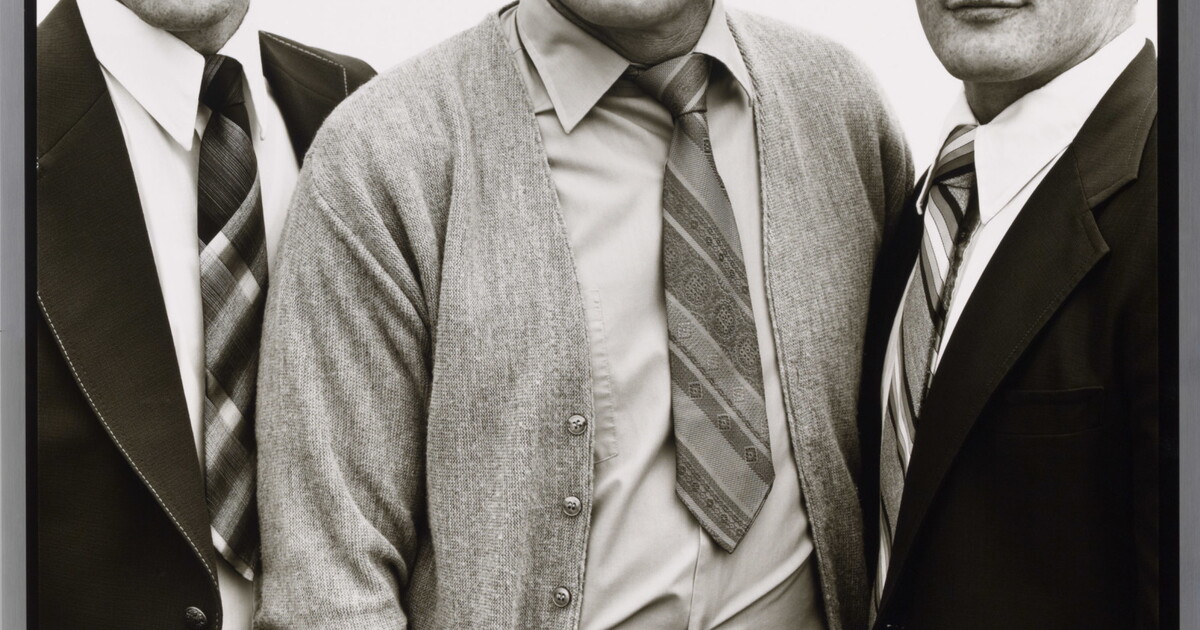 Lyal Burr, coal miner, and his sons Kerry and Phillip, the Church of ...