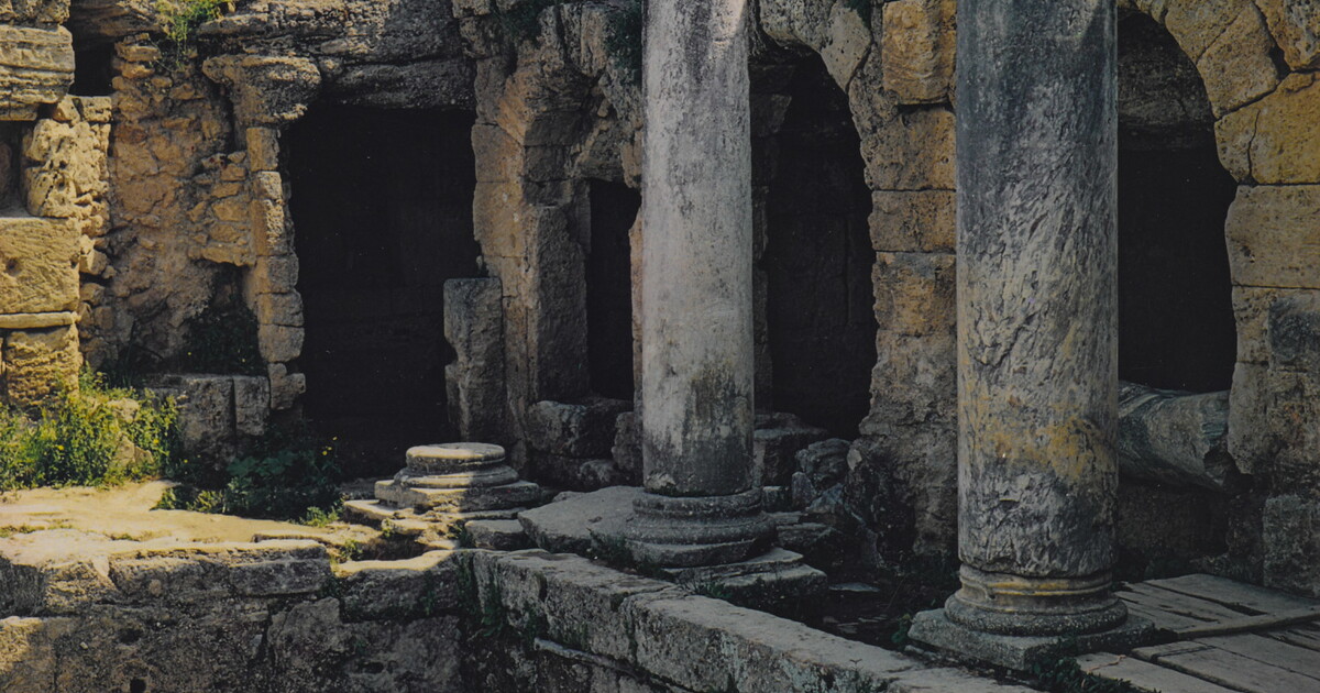 Fountain of Pyrene, Corinth, Greece, April 10, 1967 | Amon Carter ...