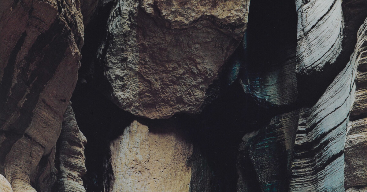 Choke Stone, Tuckup Canyon, Grand Canyon, Arizona, September 21, 1967 ...