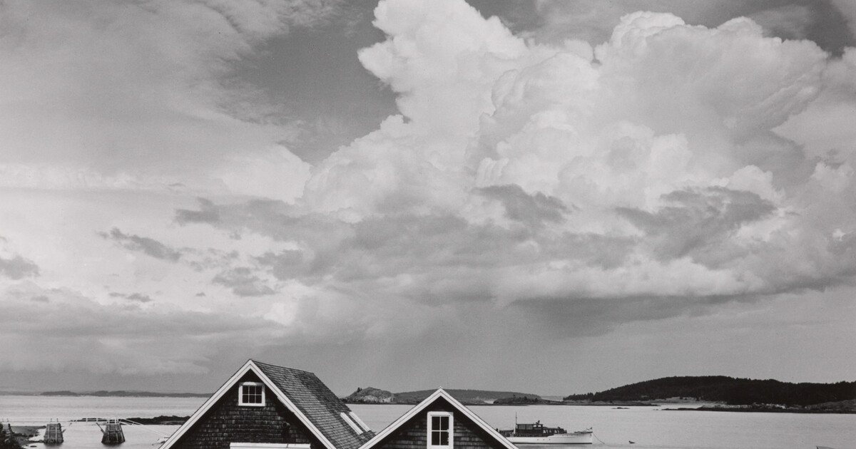 Great Spruce Head Boat House, 1938 | Amon Carter Museum of American Art
