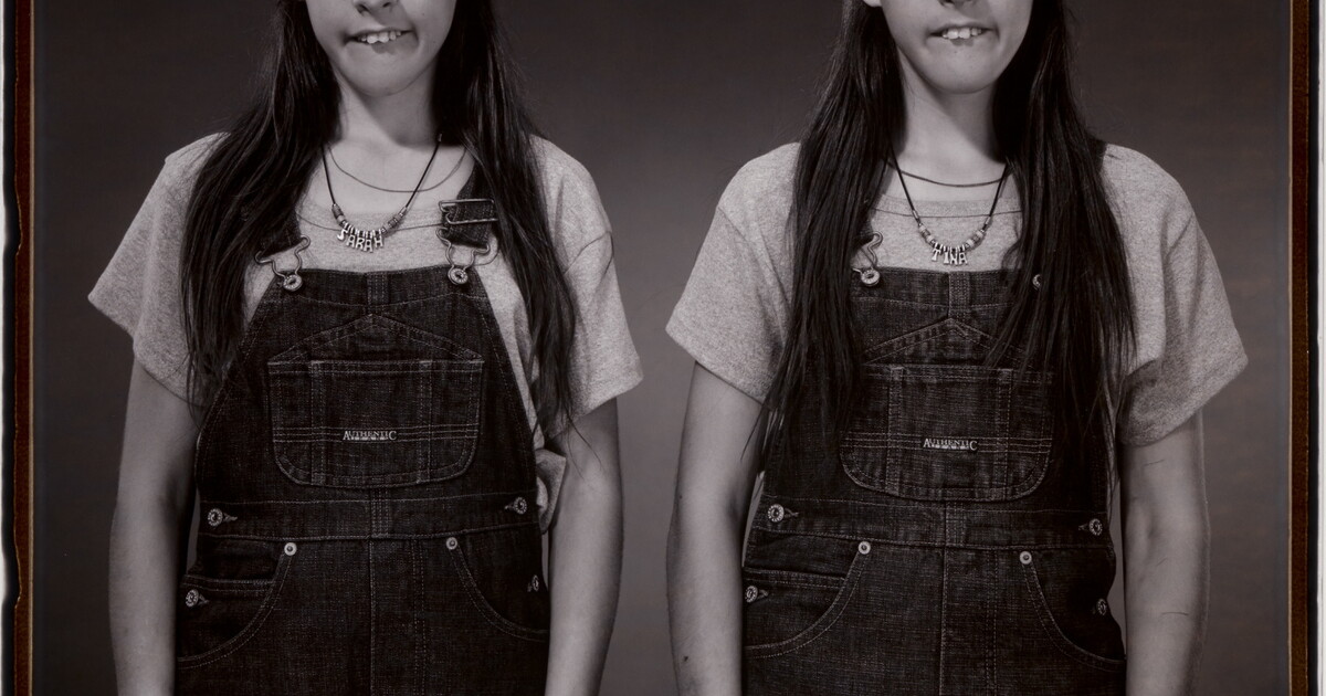 Sarah and Tina LaValley, 14 years old, Sarah older by 1 minute ...